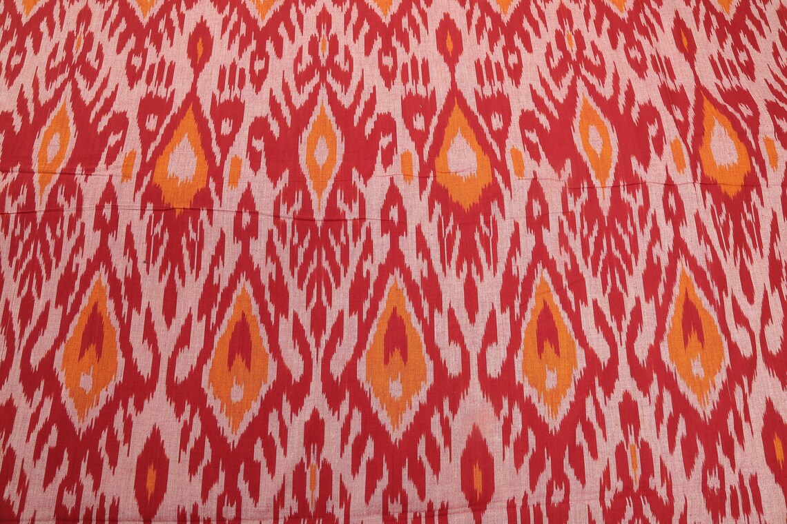 Indonesia Ikat Fabric Fine 2/120 Handloom Ikat Fabric Sewing | Etsy