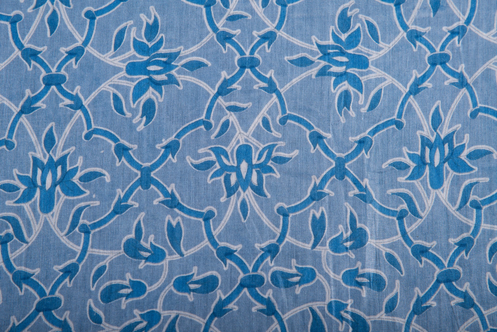 Ocean Blue Beautiful Soft Printed Fabric Cotton Print India - Etsy