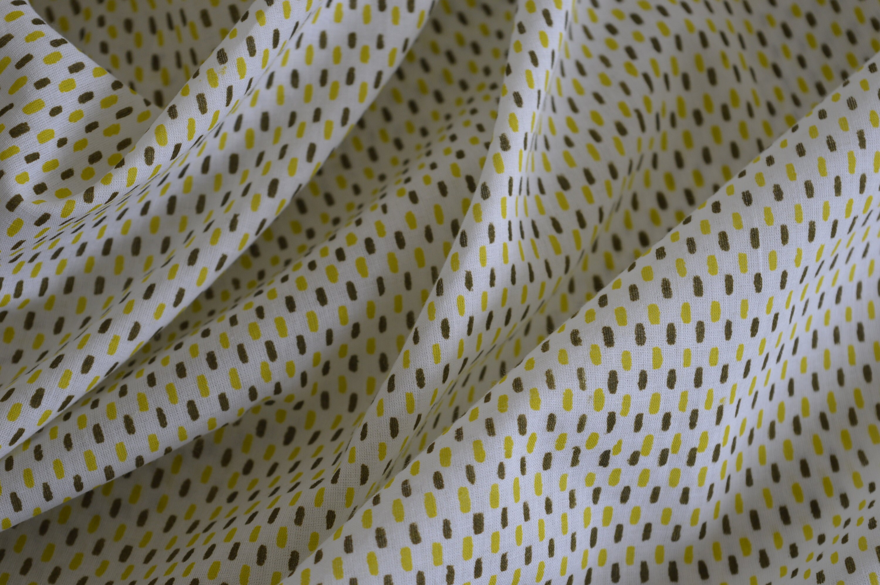 Soft Block Print Green Fabric, Hand Block Print, India Fabric, Voile ...