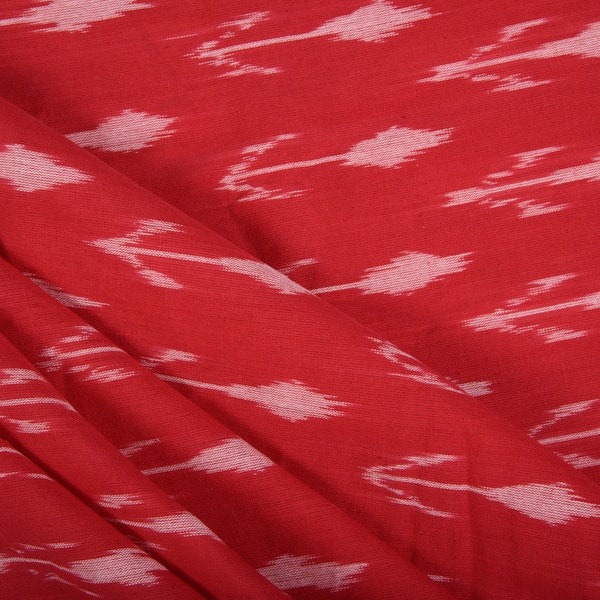 Red Ikat Fabric - Etsy