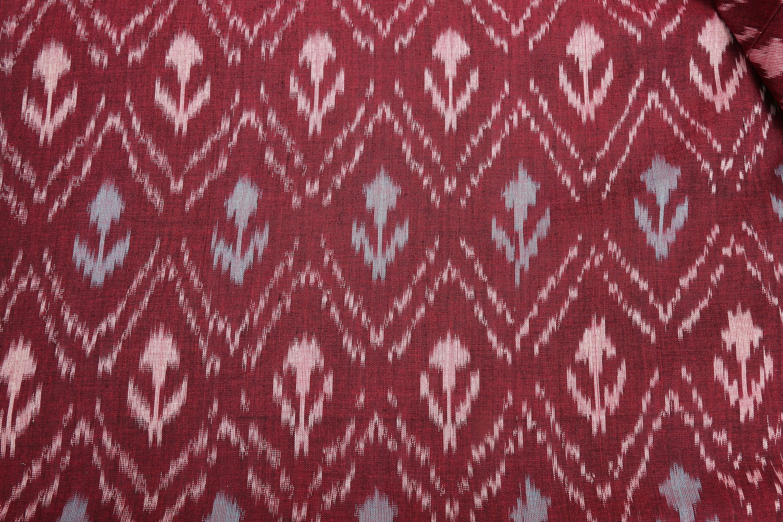 Handwoven Fabric Ikat Fabric Handloom Ikat Fabric Wine - Etsy