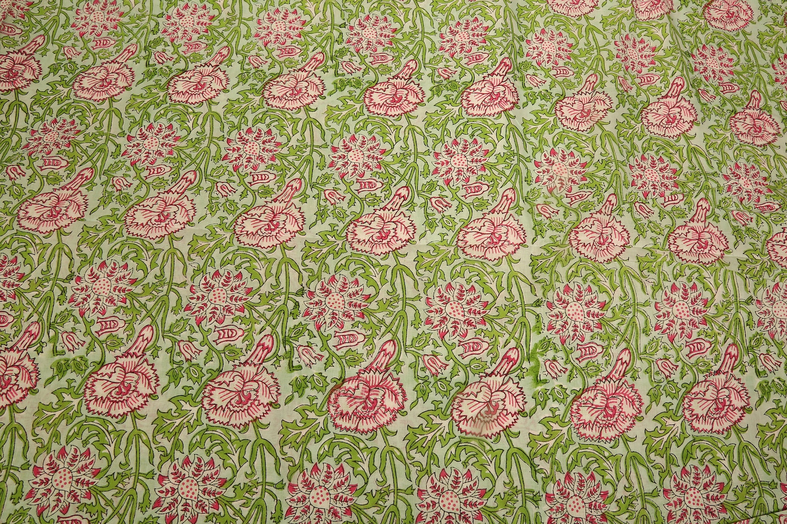 Block Print Fabric India Fabric Fabric by Yard Hand Block - Etsy