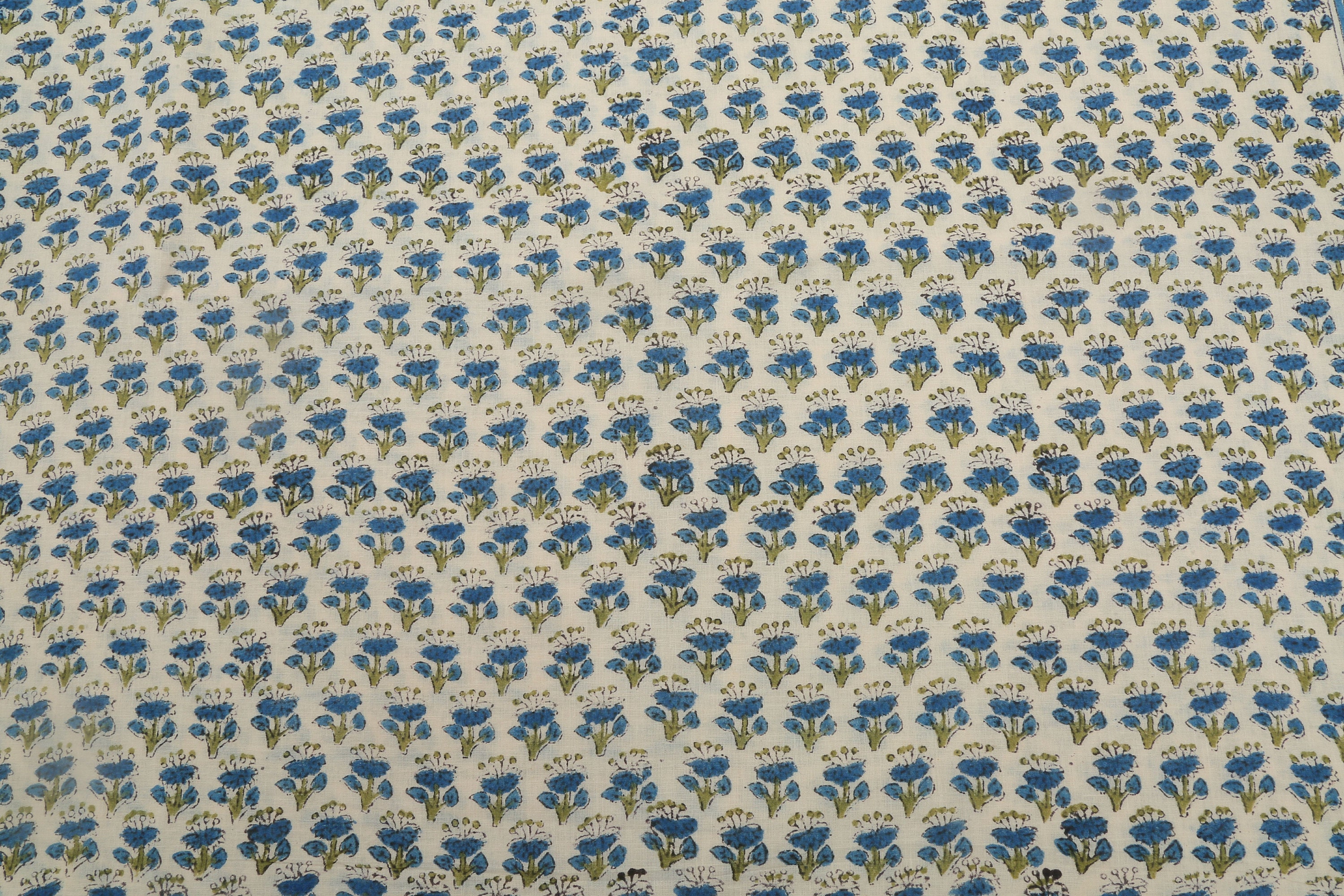 Mughal Cotton Fabric by Yard Block Print Fabric India - Etsy