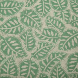 Green Cotton Fabric by Yard, Screen Print Fabric, India Fabric, Printed ...