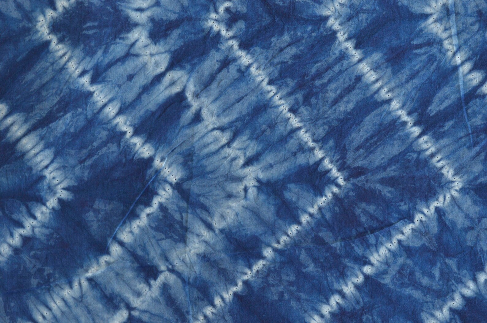Shibori Fabric India Fabric Hand Dyed Fabric By The Yard | Etsy