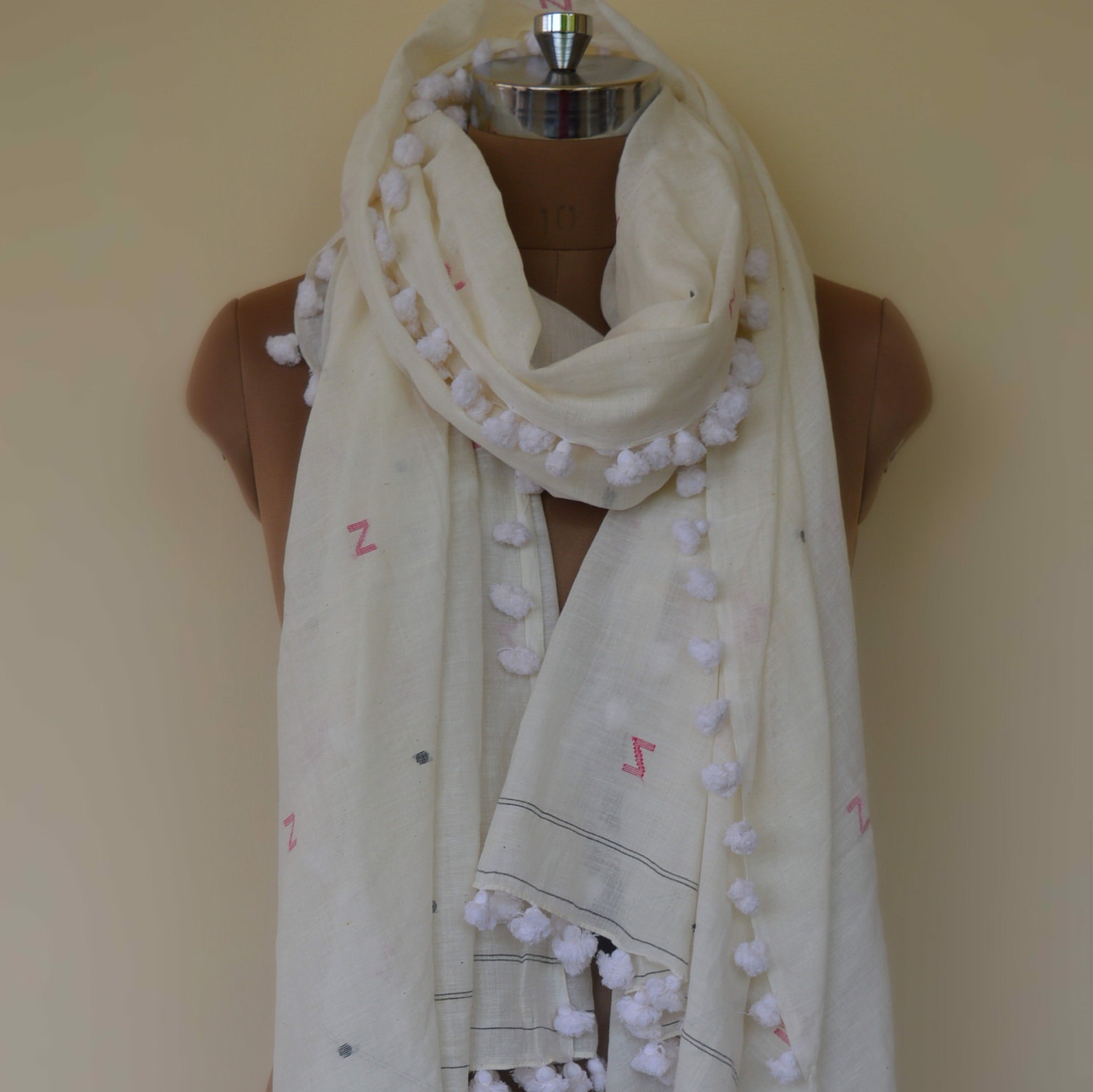 Scarf Gift for Her India Fabric Hand Woven Scarf Scarf - Etsy