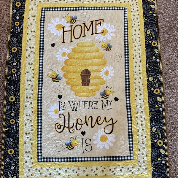 Honey Bee Quilt - Etsy