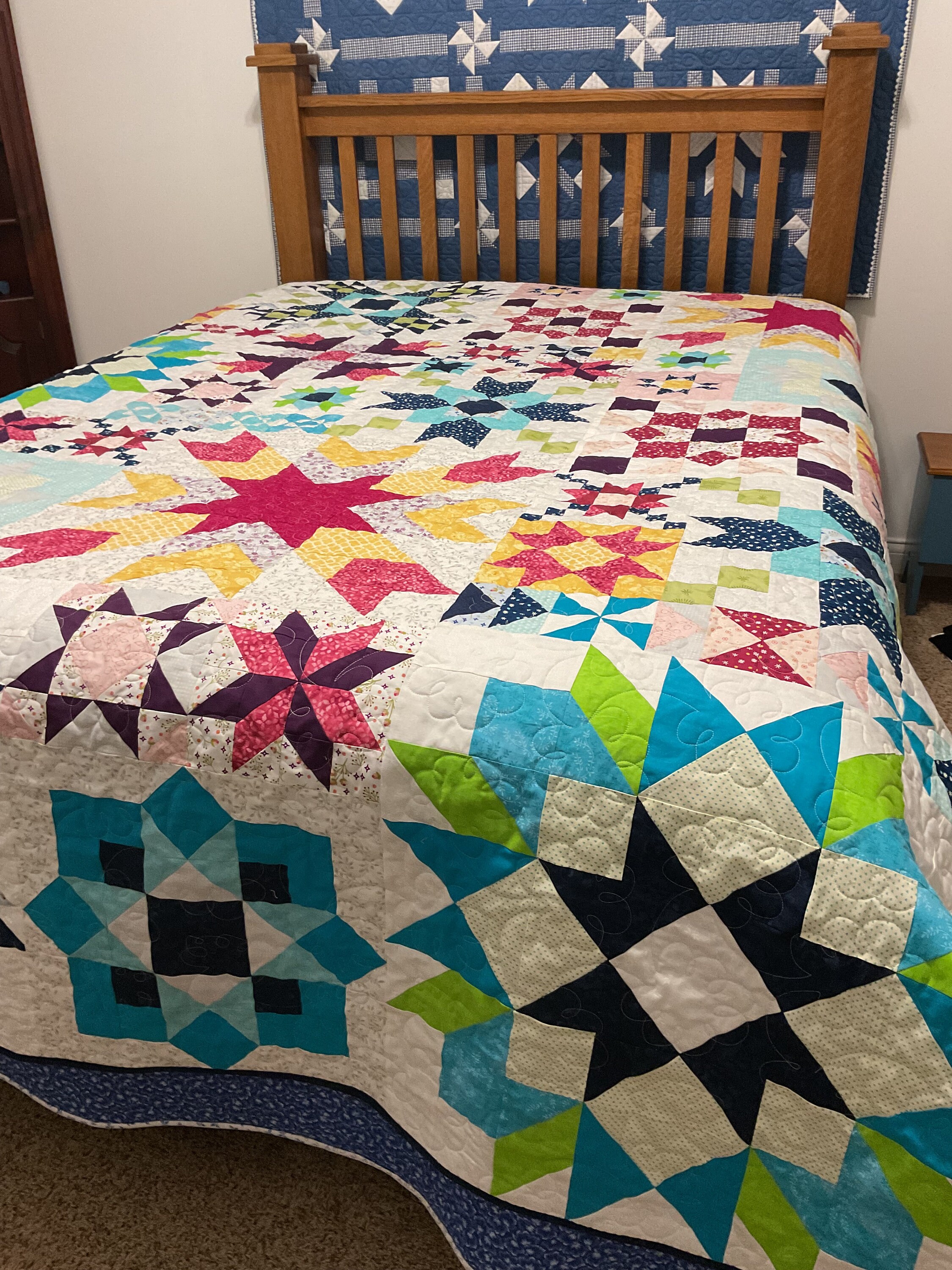 Barn Star Sampler Quilt - Etsy