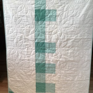 Aqua Baby Quilt - Etsy