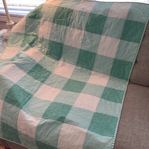 Aqua Baby Quilt - Etsy