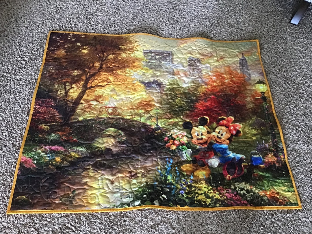 Fall Autumn Disney Quilt - Etsy
