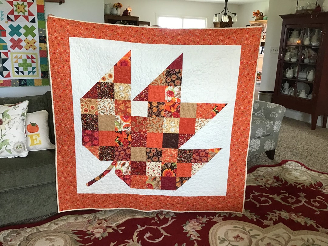 Fall Autumn Quilt - Etsy
