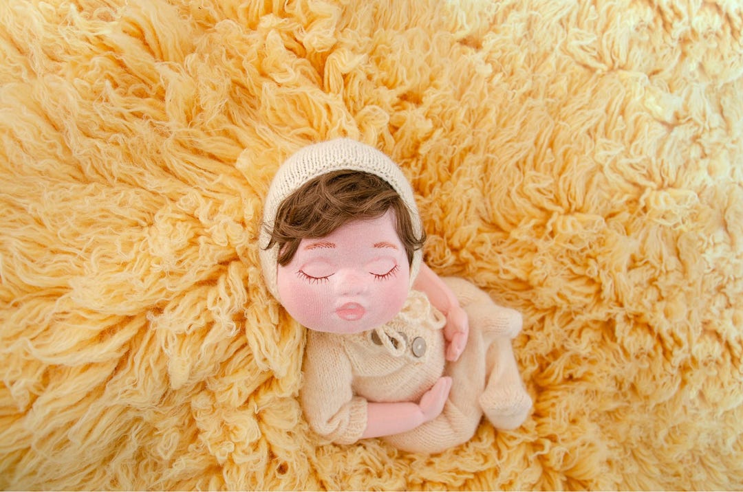 Flokati, Wool Rug, Sheep Wool, 100% Natural, Yellow, Newbonr ...