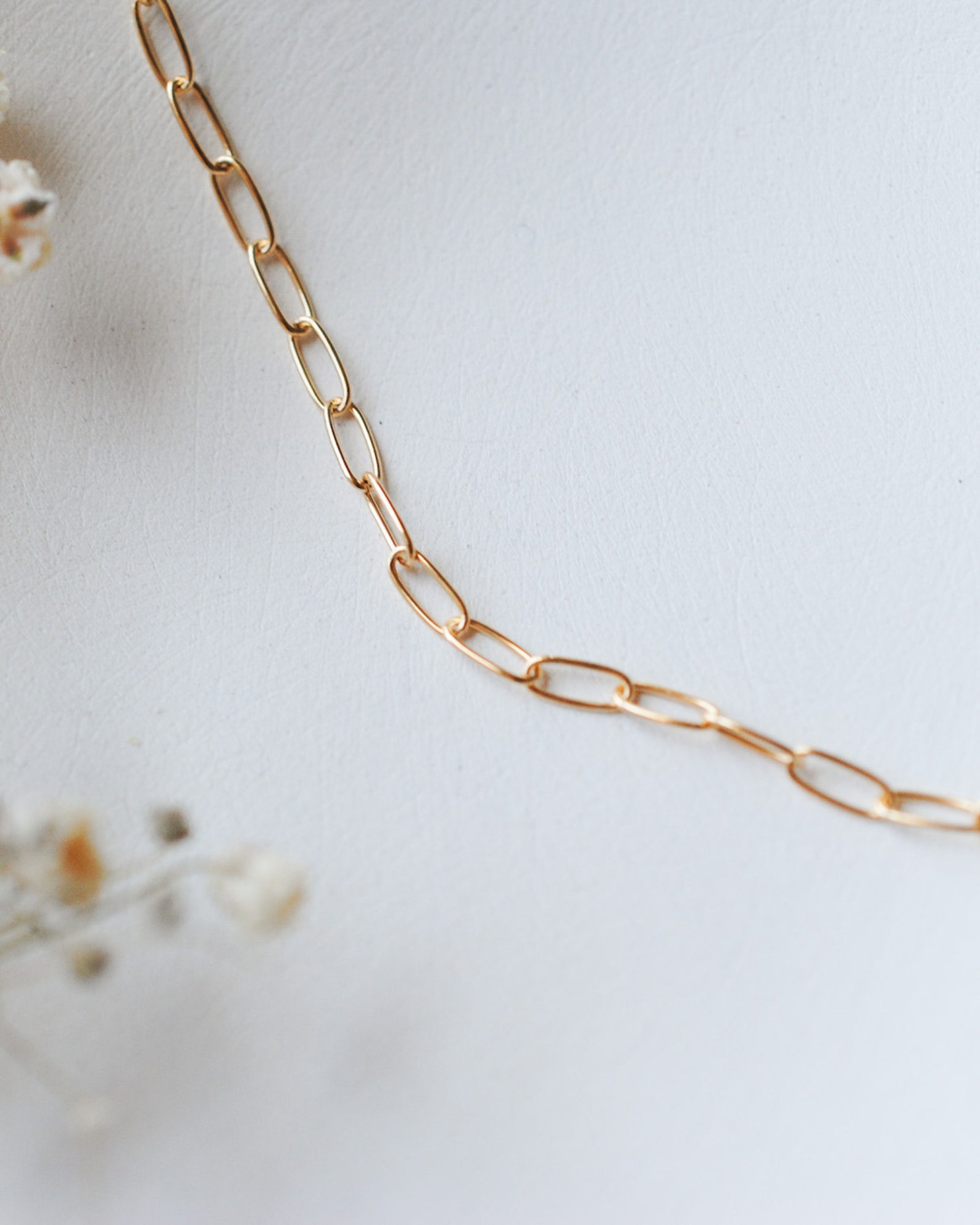 Paperchain Gold Filled Necklace - Satellite Cross Necklace Waterproof ...