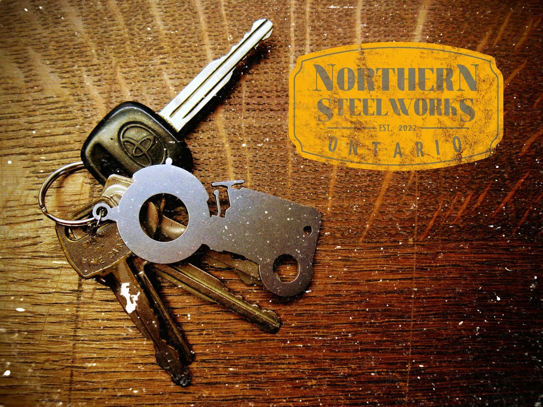 8n Tractor Laser Cut Keychain - Etsy