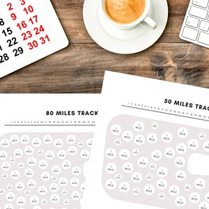 5k Training Plan Printable for Beginner With Mileage Tracker | Couch to ...