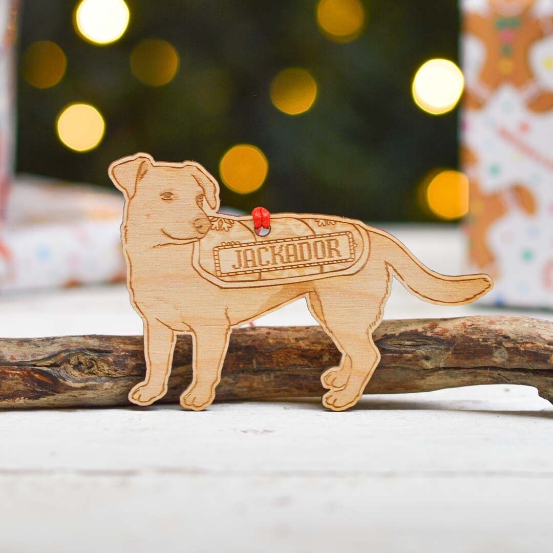 Personalised Jackador Dog Decoration - Detailed - Etsy
