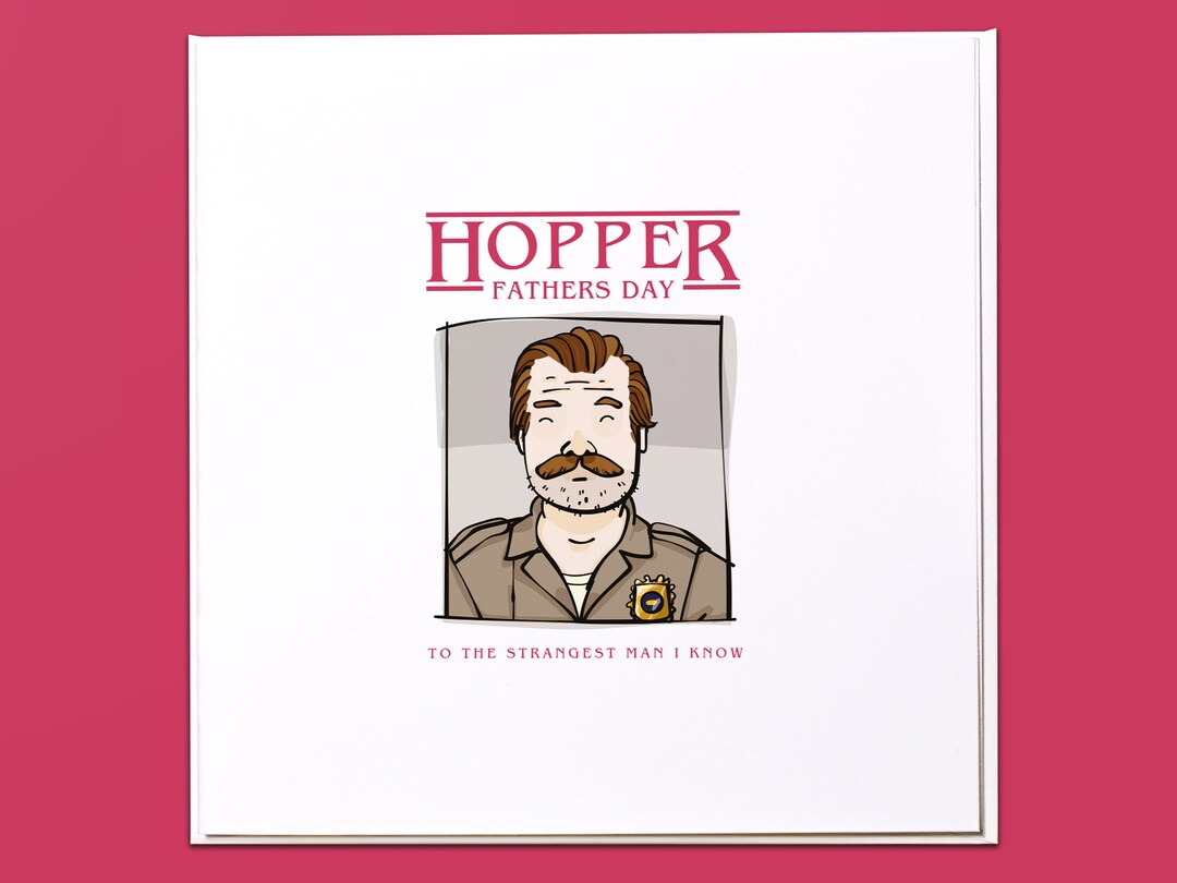 Hopper Father's Day Card - Etsy