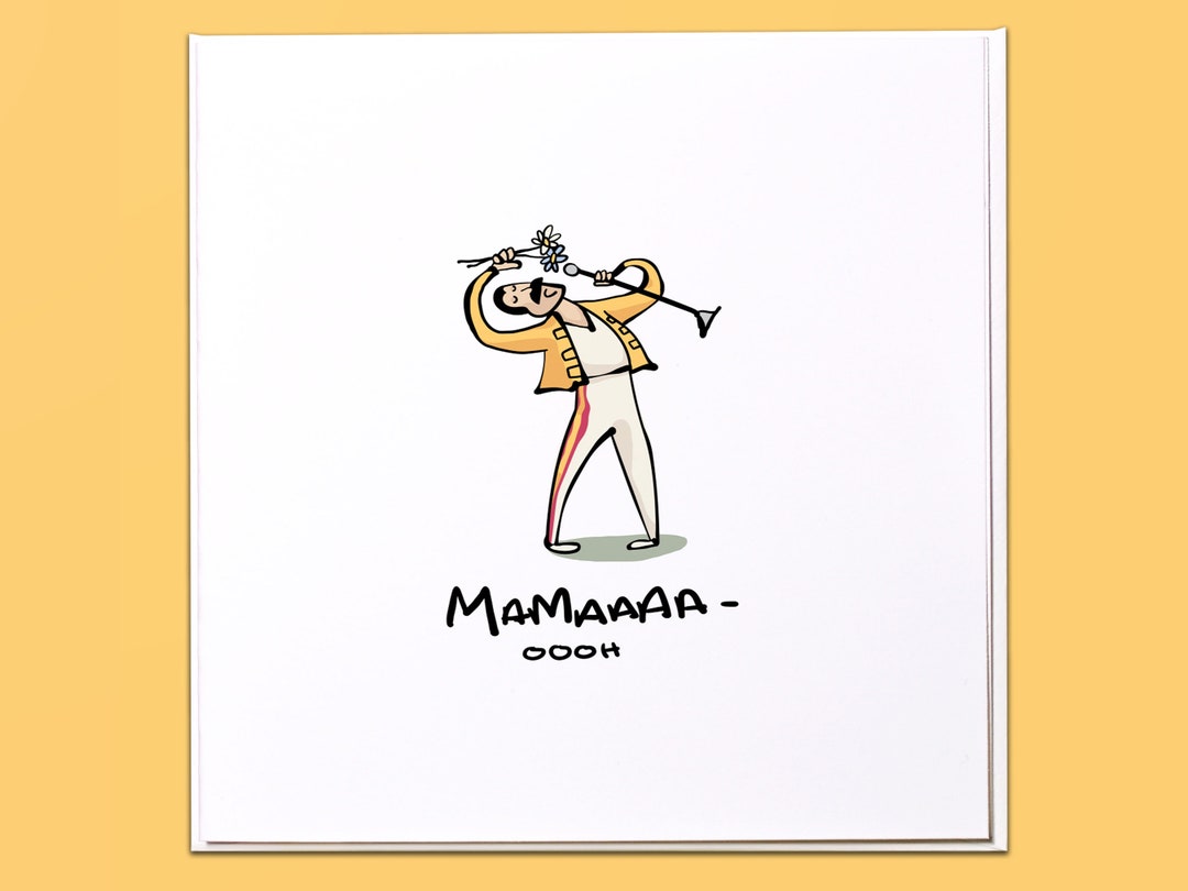 MAMA - Ooooo Card - Etsy