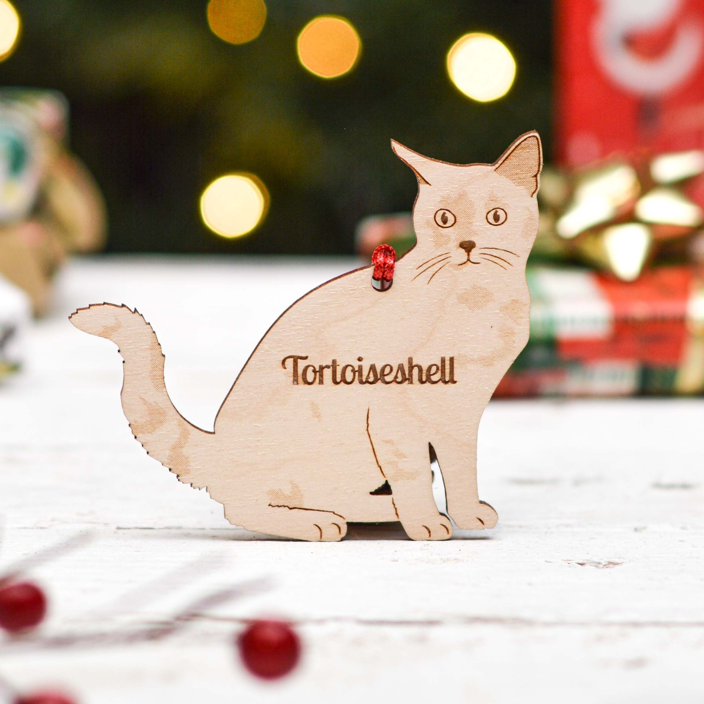 Personalised Cat Decoration - Etsy UK