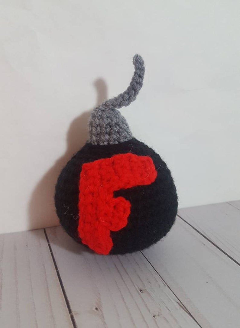 F Bomb Crochet F Bomb Gag Gift Funny Gift Crochet Gag Toy | Etsy