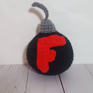 F Bomb, Crochet F Bomb, Gag Gift, Funny Gift, Crochet Gag Toy ...
