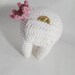 Crochet Tooth Fairy Pillow/ Amigurumi Tooth/ Tooth Fairy Pouch/ Tooth ...