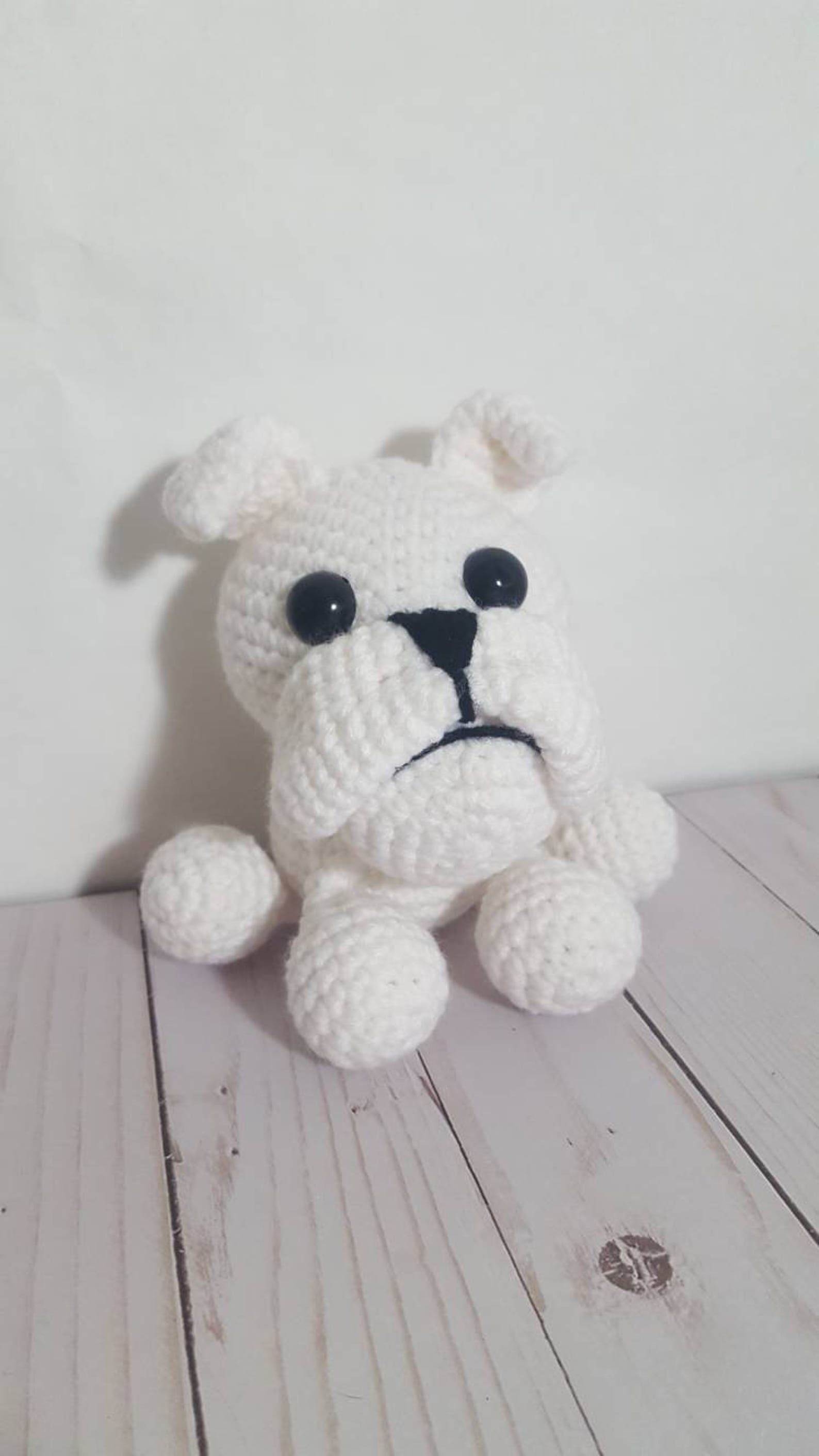 Amigurumi Bulldog Crochet Pattern PDF Instant Download/ Amigurumi ...