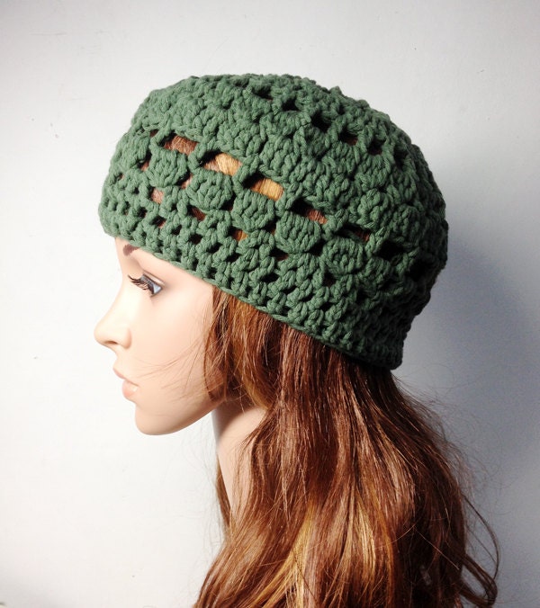 Crochet PATTERN - PARIS BERET - Crochet Hat Pattern - Crochet Hat ...