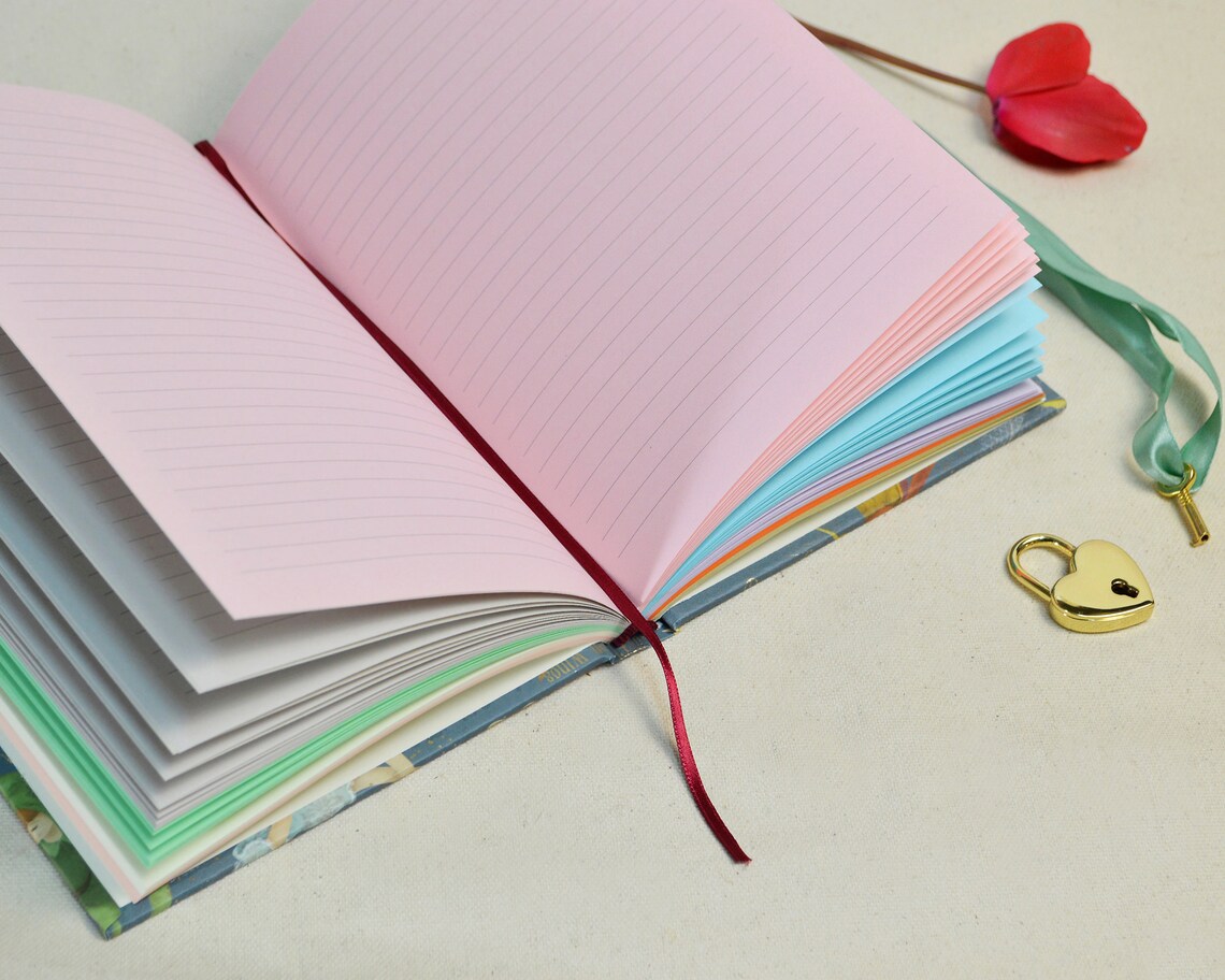 Peter Pan Secret Diary With Lock & Key, Handmade Journal - Etsy