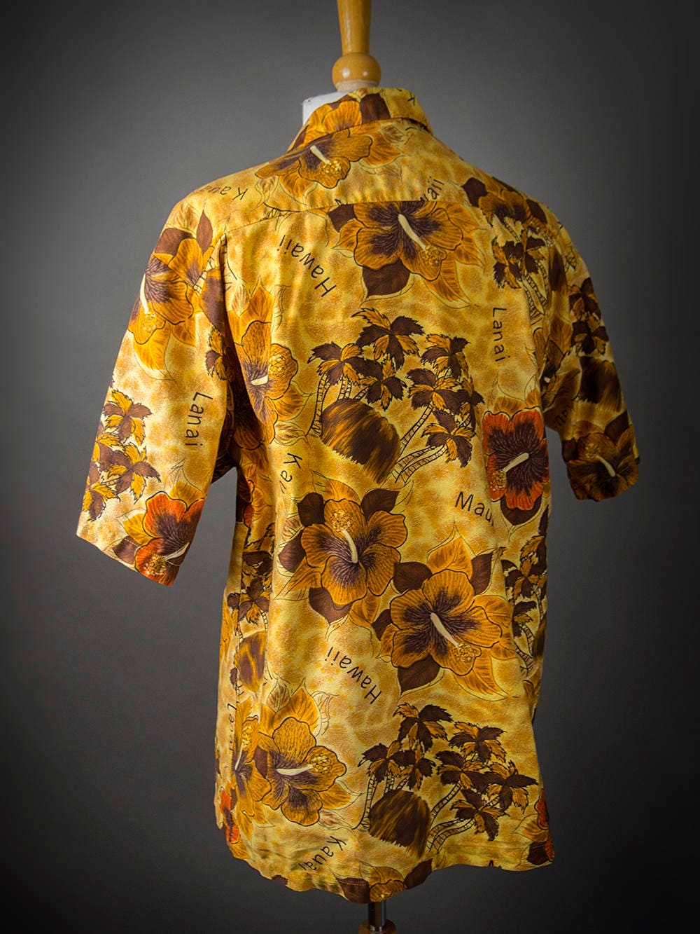 Retro 60s Hawaiian Shirt, 60s HOOKANO Shirt, Retro Hawaiian, Retro 60s ...