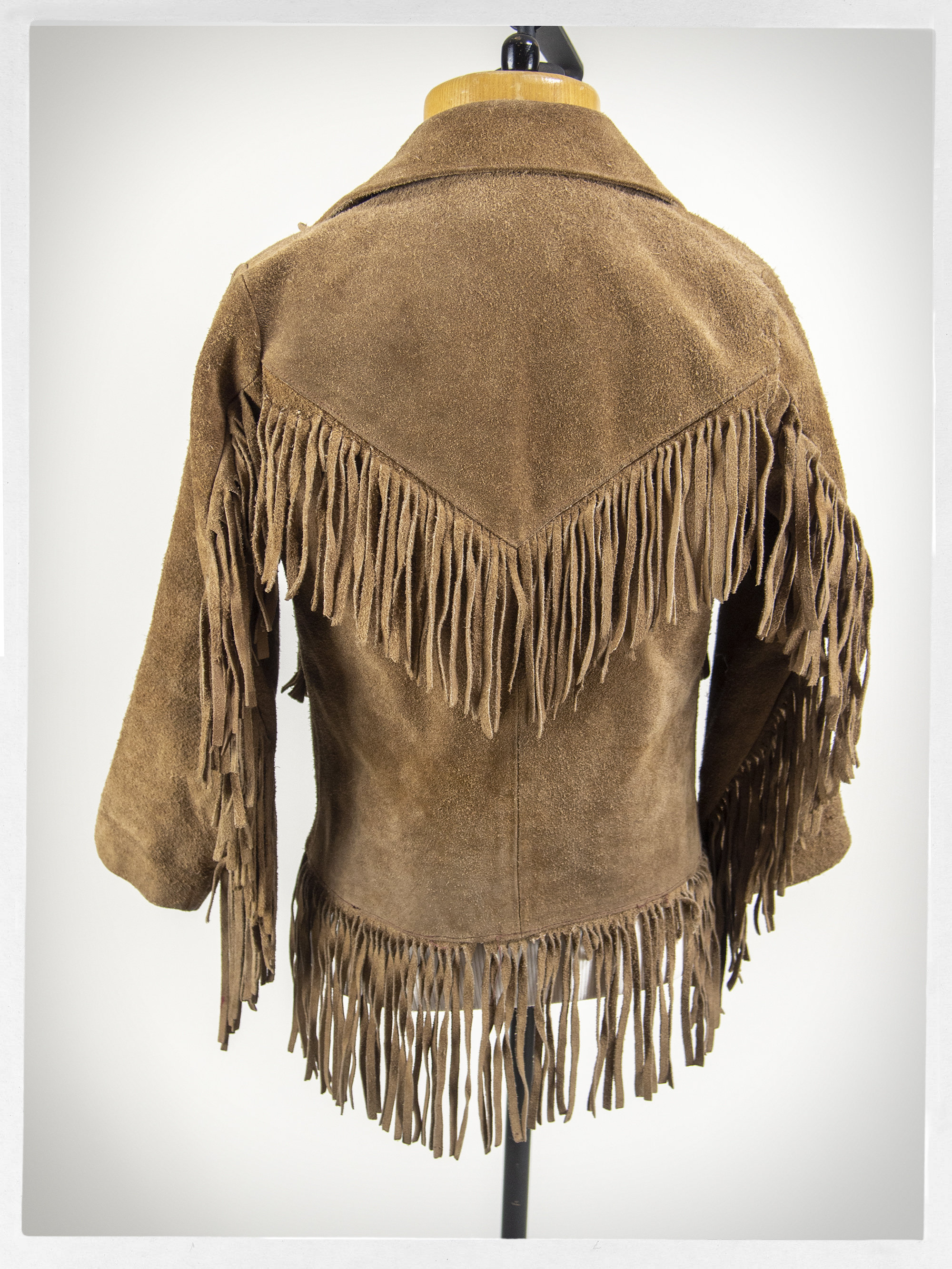 Vintage 70s Cowboy Fringe Jacket, 80s Western Jacket, Suede Fringe Coat ...