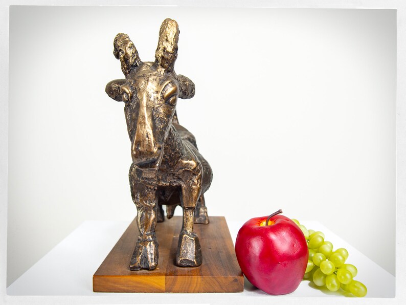 Vintage 60s Sculpture, Pablo Picasso Goat, Mid Century Decor, PICASSO ...