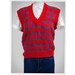 Retro 80s Vest Knit Stripe Vest Hand Knit Vest Vintage - Etsy