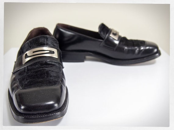 Retro 90s Men's Shoes, 90s BYBLOS Shoes, 90s Designer… - Gem