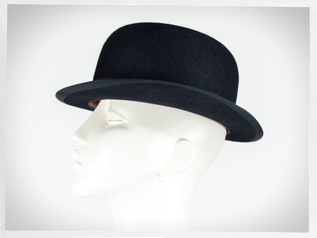 Vintage British BOWLER Hat, Gentlemen's Hat, WOODROW British Hat ...