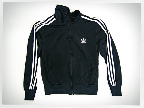 Retro Track Jacket, Track Jacket, 90s Black Track Ja… - Gem