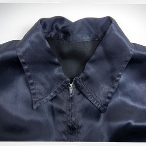 Retro 70s Souvenir Jacket, Asian Bomber Jacket, Satin Bomber Jacket ...