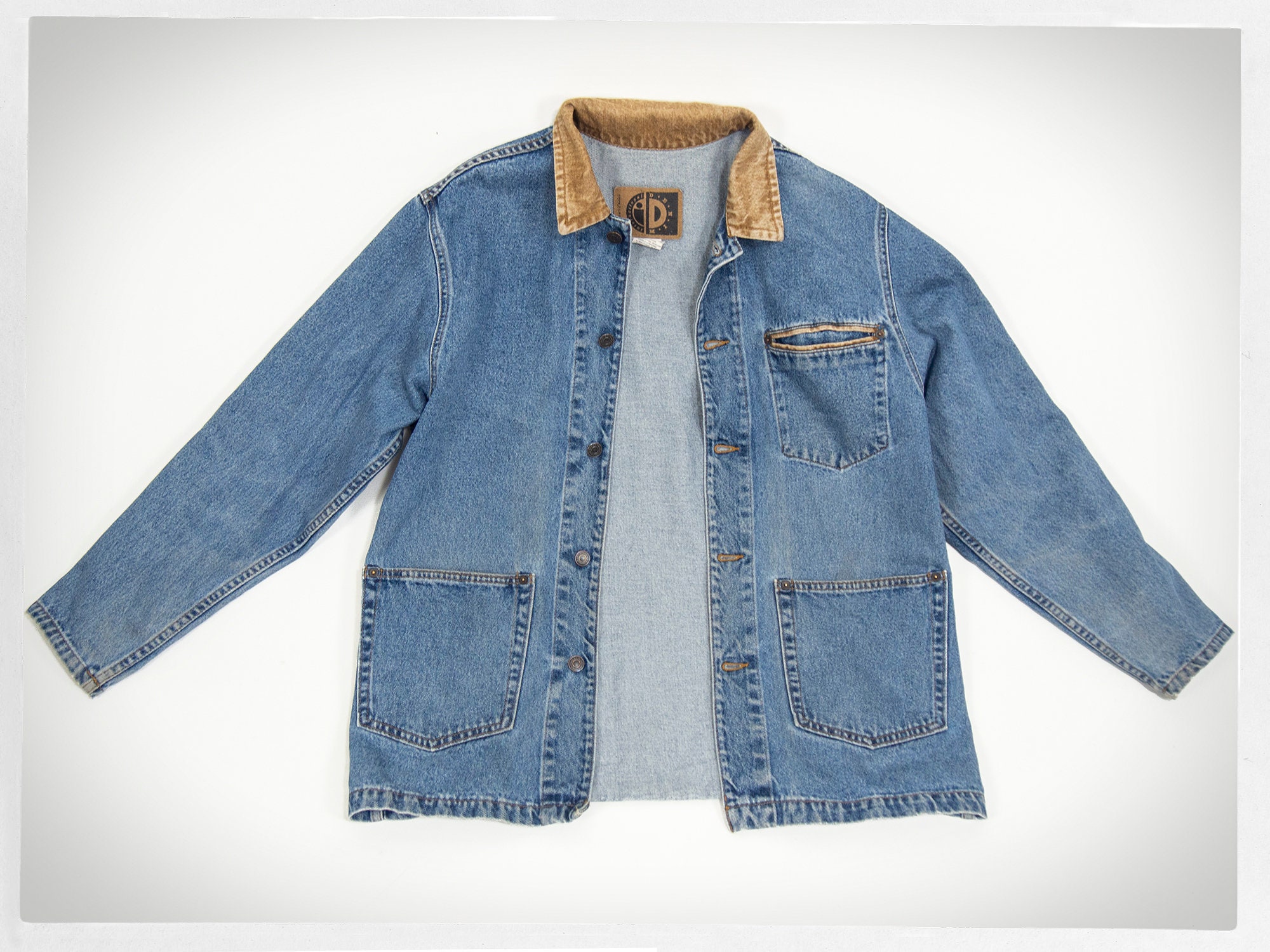 Vintage 90s Jacket, Retro Barn Jacket, Retro Chore Jacket, 90s Barn ...