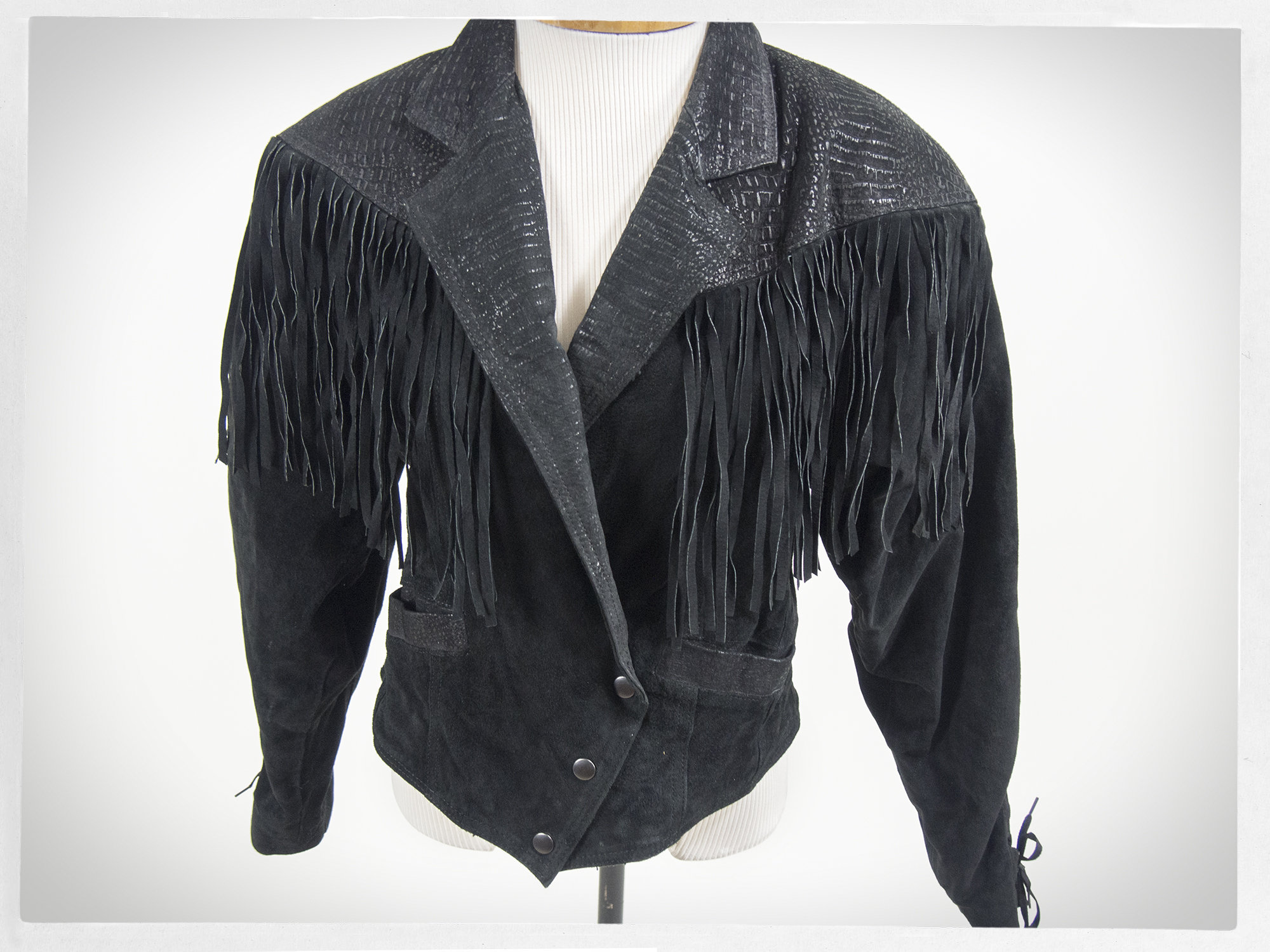 Retro 80s Fringe Jacket 80s Western Jacket Western Fringe - Etsy Canada