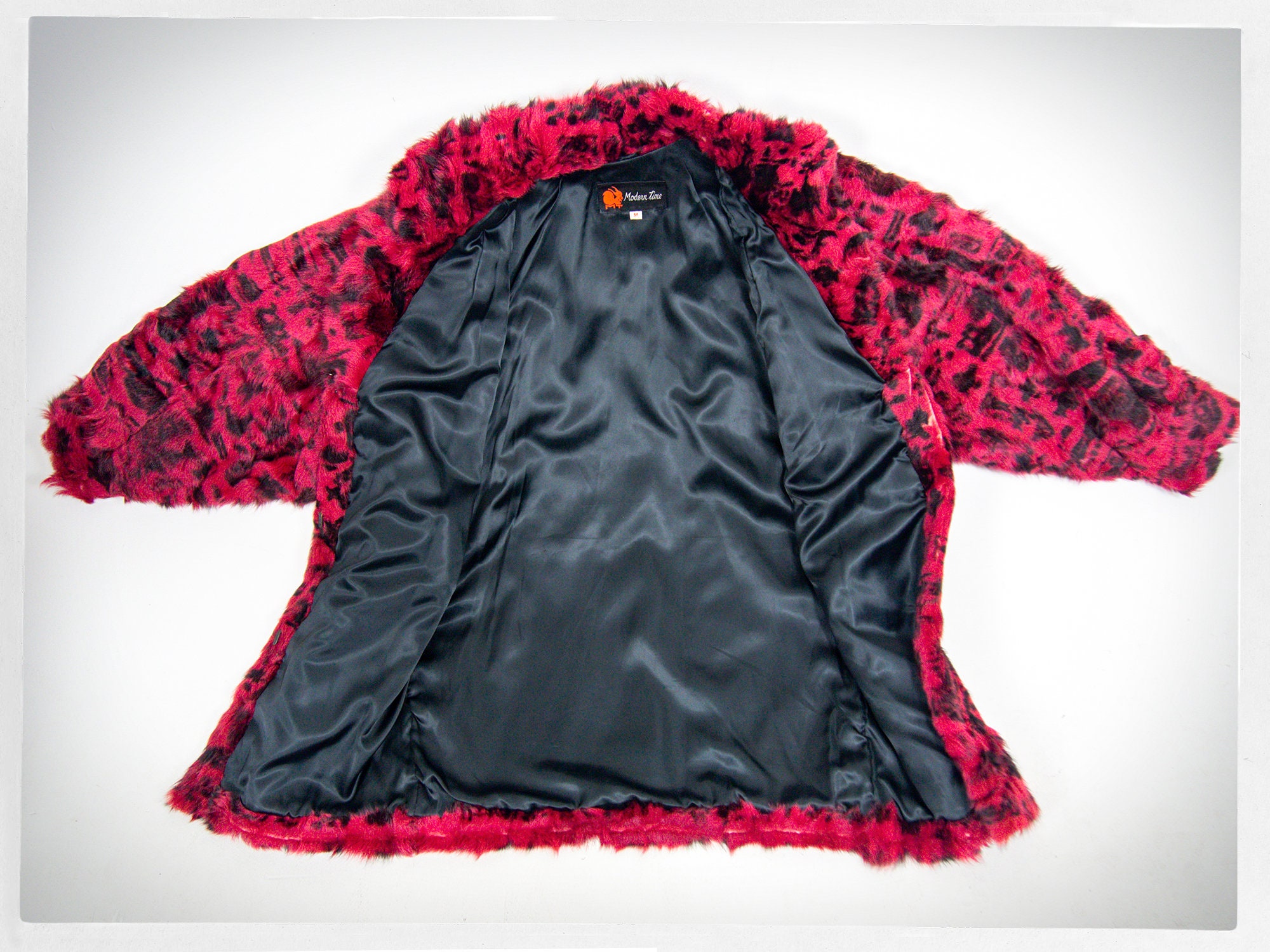 Vintage 90s Coat 90s New Wave Coat 80s Pink Abstract Coat - Etsy Canada