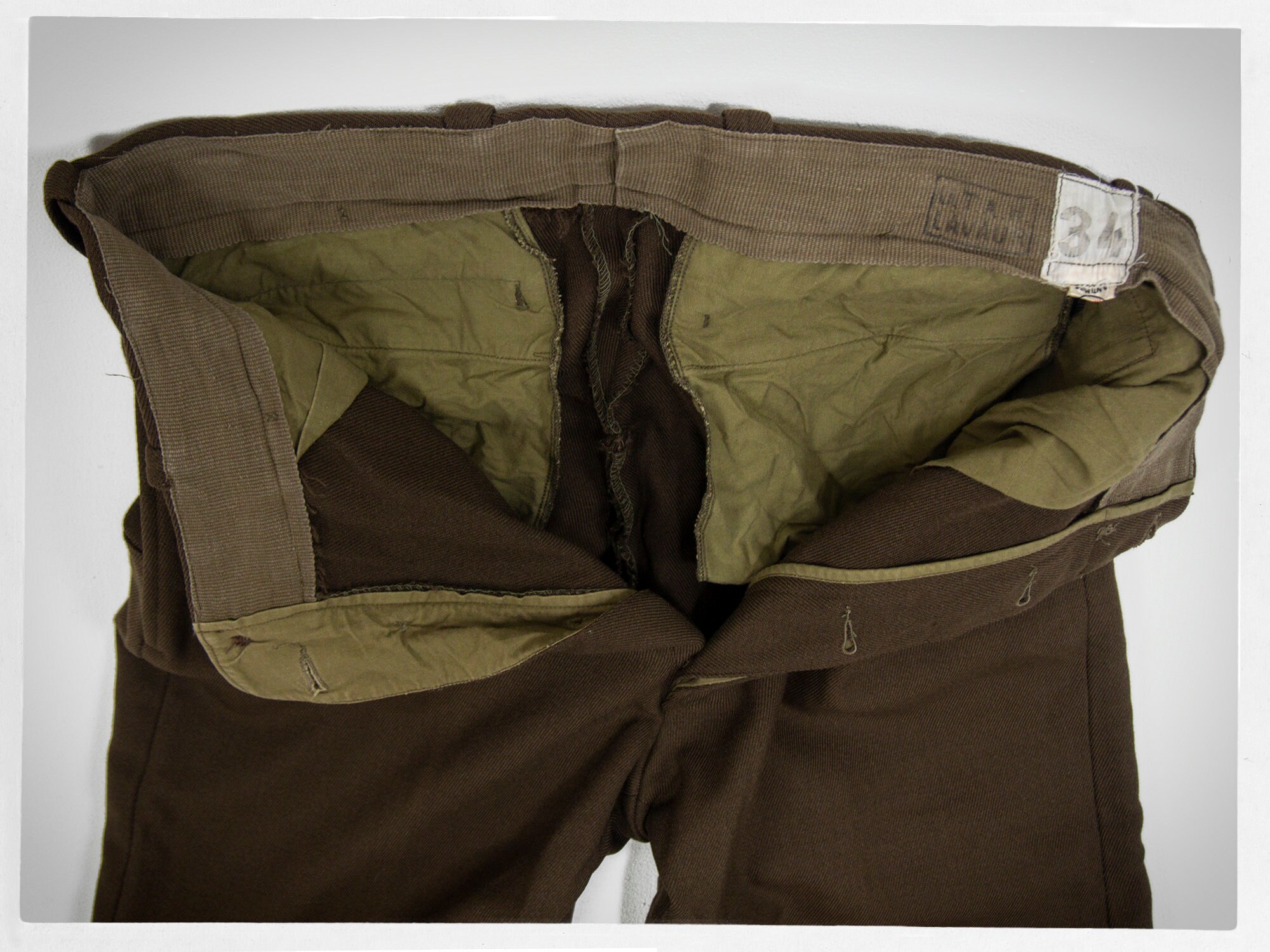 Vintage 60s Military Pants Vintage French Trouser MITIN - Etsy