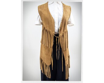 70s Fringe Vest | Etsy