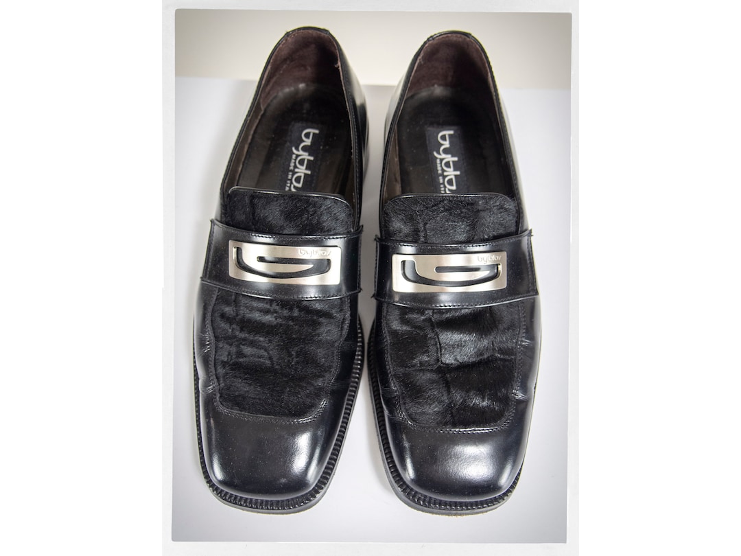 Retro 90s Men's Shoes, 90s BYBLOS Shoes, 90s Designer Shoes, Italian ...