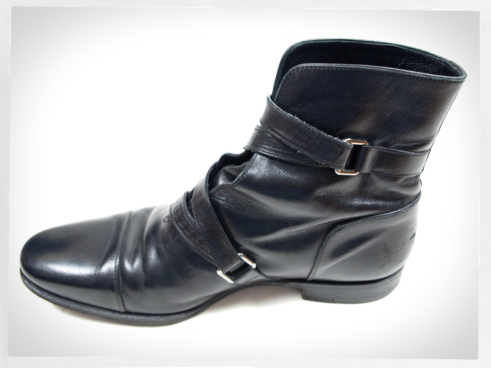 Retro 90s Ankle Boots, LOUIS VUITTON Boots, Designer Booties, Made in ...