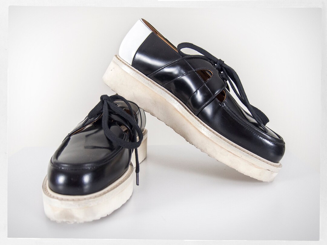 Retro Platform Shoes, Platform Italian Shoes, Japanese Platform Shoes ...