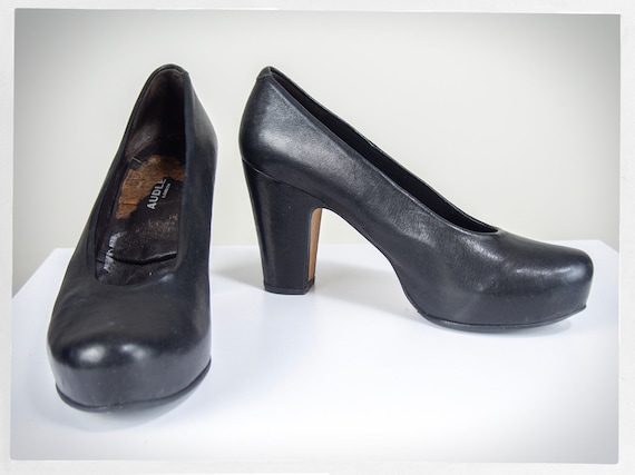 40s Style Shoes, Retro Platform Pumps, Rockabilly Fas… - Gem