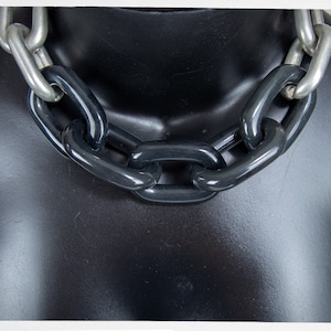 Retro 90s Statement Choker, 90s Boho Necklace, 90s "punk" Chain Choker ...