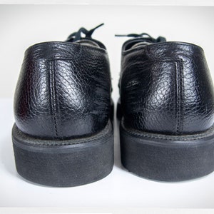 Vintage 80s Chore Shoes, 80s Work Shoes, 80s Lace up Unisex Shoes ...