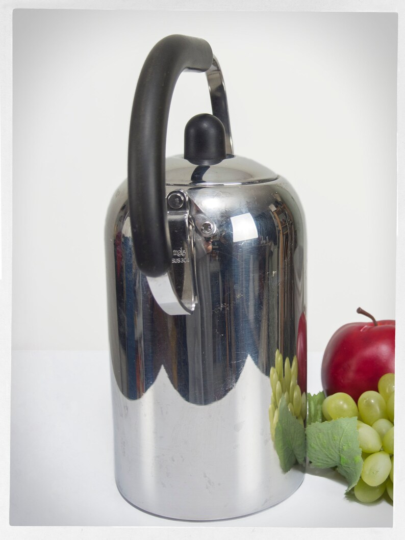 Home & Living Kitchen & Dining Mid Century Decor Vintage Chrome Kettle ...